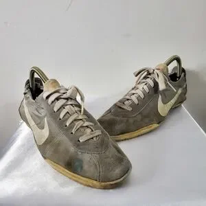 Nike | Shoes | Vintage Nike Waffle Racer Grey Nylon Running Shoes ...